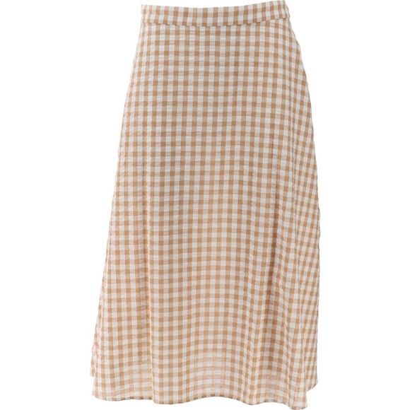 Isaac Mizrahi | Skirts | Isaac Mizrahi Seersucker Gingham Midi Skirt ...